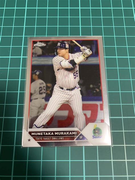 Yahooオークション Topps Chrome 2023 Npb 153 村上宗隆 東京ヤクル