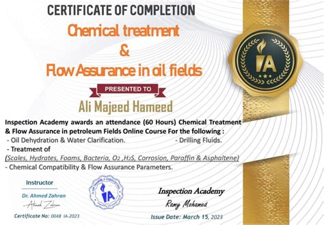 Ali Majeed On Linkedin Chemicaltreatment Flowassurance Corrosion