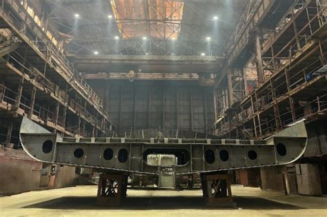 На Окской судоверфи прошла закладка траулера проекта Т400К