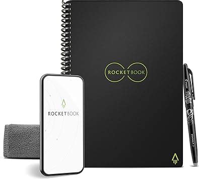 Rocketbook Core Reusable Smart Notebook Innovative Eco Friendly