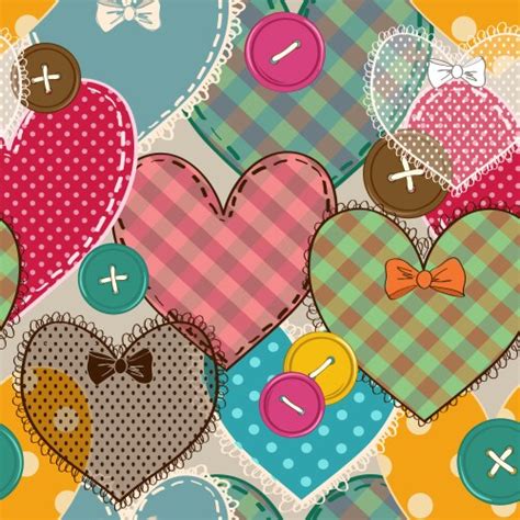 Nautical Patchwork Seamless Pattern Royalty Free Vector