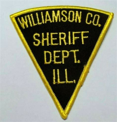 Williamson County Sheriff Il Police Patch Hero Outdoors