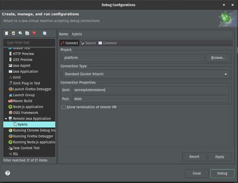 How To Remote Debug Sap Commerce On Premise Versi Sap Community