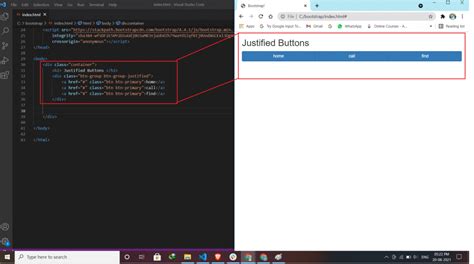 Bootstrap Component Button Group ScmGalaxy