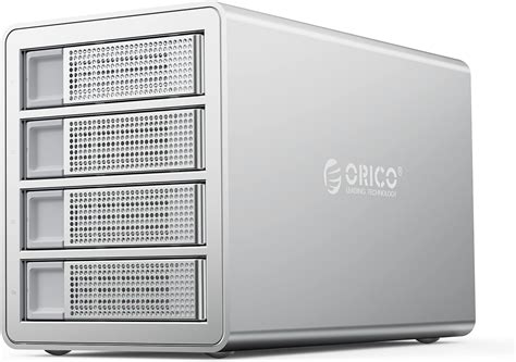 Orico 4 Bay Raid External Hard Drive Enclosure Usb 3 0 To Sata For 2 5 3 5 Inch Hdd