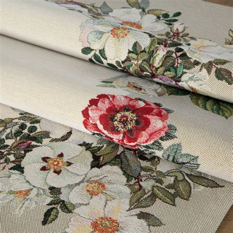 Obrus Gobelinowy 4039 NAT 100x100 Cm Kwiaty 454410