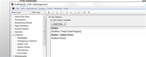 Cannot Insert Page Numbers In Citations Endnote General Discourse