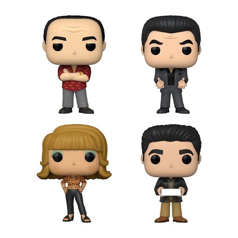 Amazon.com: The Sopranos Funko Pop! Complete Set (4) : Toys & Games