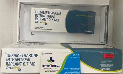 Ozurdex 07mg Injection At Rs 23000vial In Navi Mumbai Id 2850310760097