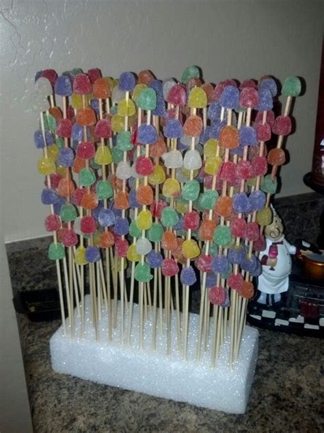 Candy Shish Kabobs Candy Kabobs Bbq Party Invitations Candyland Party