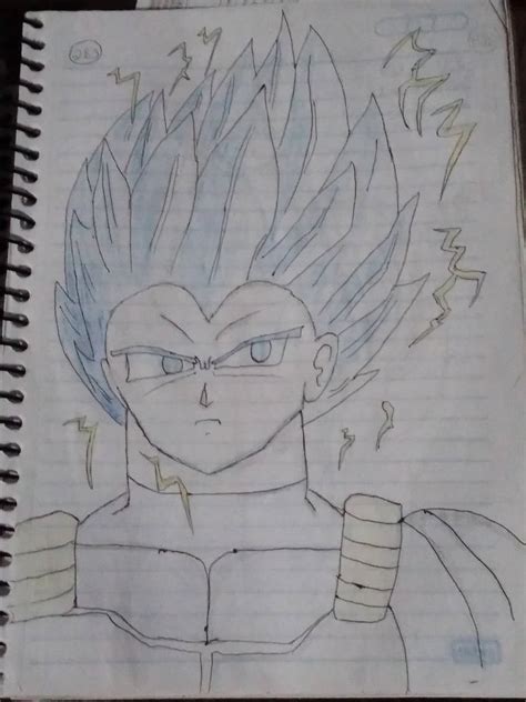 Vegeta Super Saiyan Blue Evolution By Animapedy538 On Deviantart