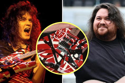Eddie Van Halen Collection Eddie Van Halens Hot For Teacher Guitar