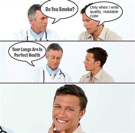 do you smoke developer humor app tiny