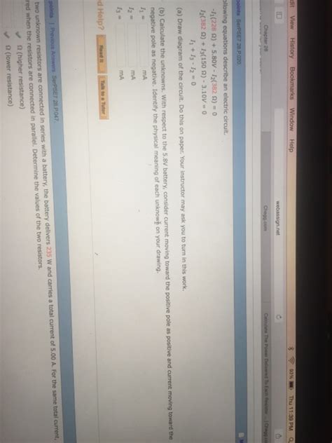 Solved Draw Diagram Of The Circuit Do This On Paper Your Chegg