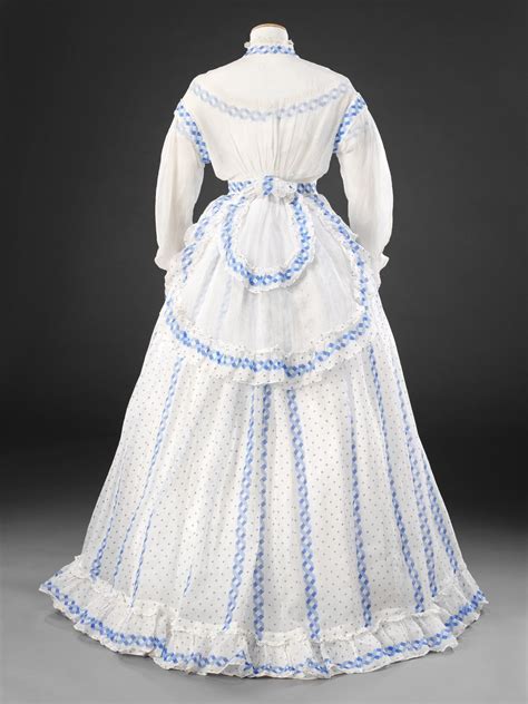 Fripperies And Fobs — Day Dress Late 1860′s From The John Bright
