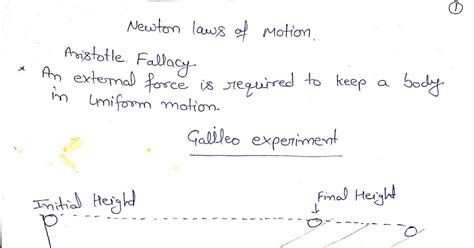 Newton Laws Of Motion Notes Studypur