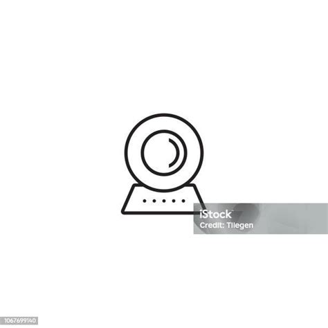 網路攝像頭圖示向量例證向量圖形及更多互聯網圖片 互聯網 人造物件 剪裁圖 Istock