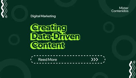 Creating Data Driven Content Tools And Tips