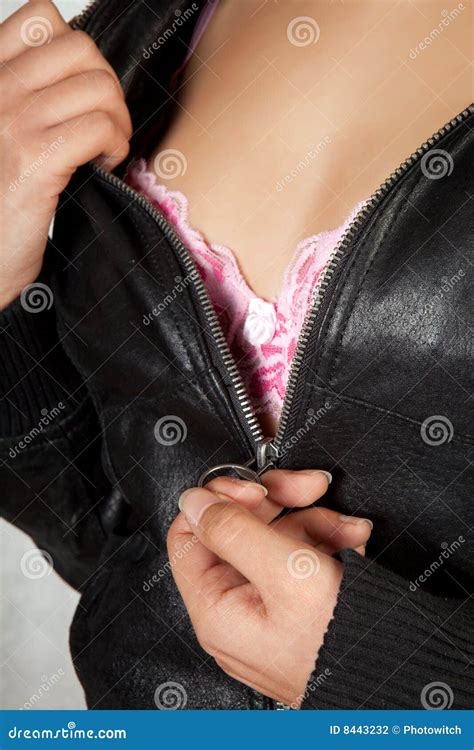 Unzipping Stock Photo Image Of Women Sensuality Woman