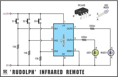 PICAXE Infrared Remote Control Under Repository Circuits 27460 Next Gr