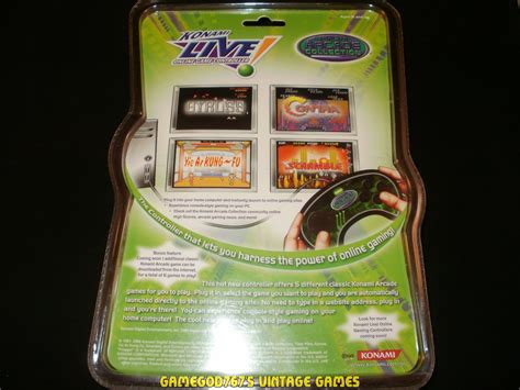 Konami Live Online Game Controller Vintage Handheld Konami 2006