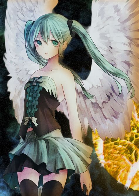 Hatsune Miku Vocaloid Danbooru