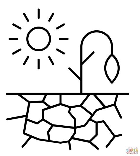Drought Coloring Page Free Printable Coloring Pages