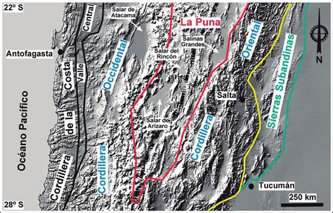 Evolución Geodinámica De Los Andes Argentinochilenos Y La Península