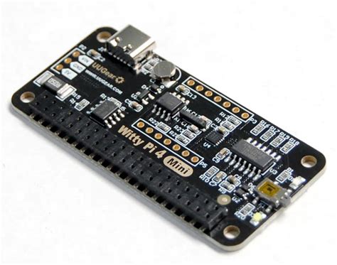 Witty Pi 4 Mini Realtime Clock And Power Management For Raspberry Pi