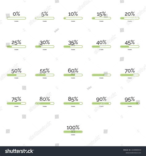 Loading Bar Progress Icons Load Sign Stock Vector Royalty Free 2228900433 Shutterstock