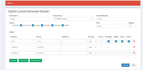 Error In Generator Gui Interface Issue InfyOmLabs Generator Builder GitHub