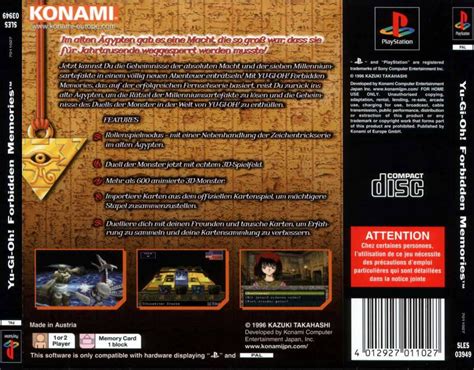 Yu Gi Oh Forbidden Memories G Iso