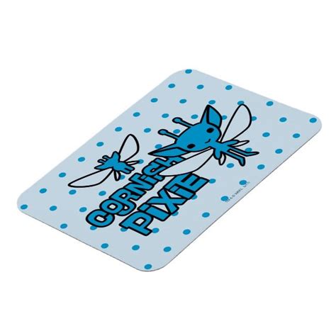 Cartoon Cornish Pixie Character Art Magnet Ad Sponsored Character