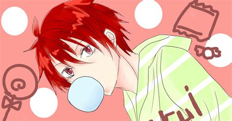 丸井ブン太 丸井ブン太 上岡のイラスト Pixiv