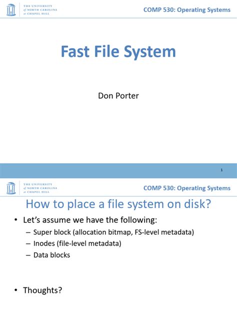 ffs pdf information retrieval operating system technology