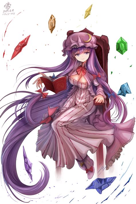 Patchouli Knowledge Touhou Mobile Wallpaper By Namiki Remiter00