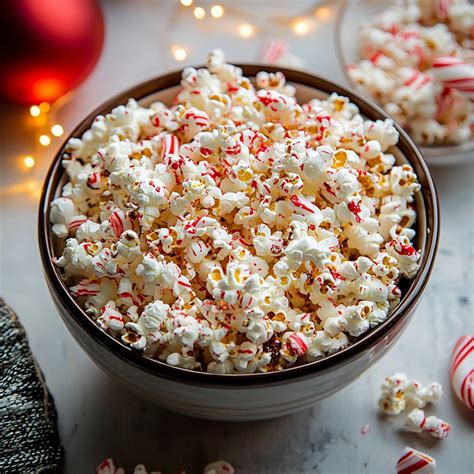 Festive Peppermint Bark Popcorn A Sweet Crunchy Christmas Treat
