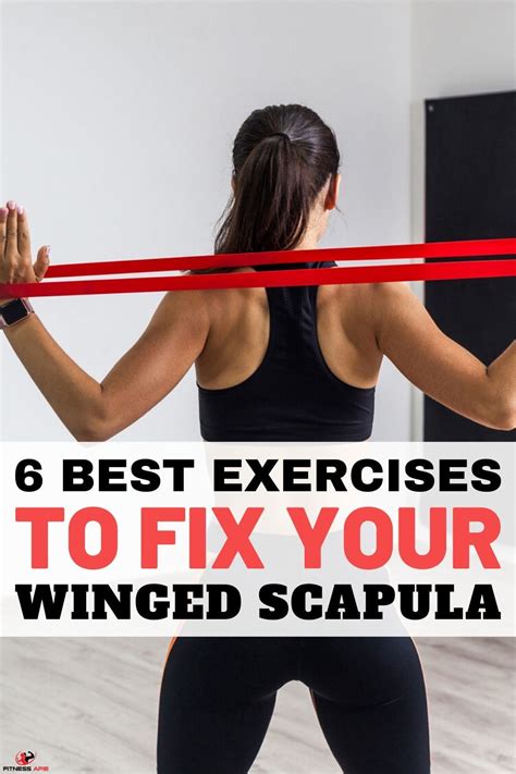 A Winged Scapula Occurs When The Shoulder Blades Float Away Into The