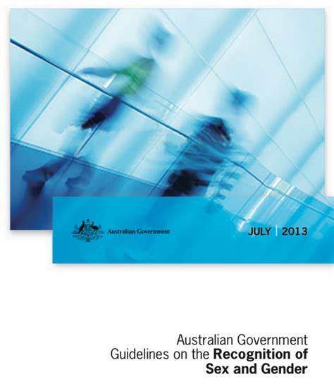 We Welcome New Federal Guidelines On Sex And Gender Recognition