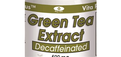 Vita Plus Green Tea Extract Capsules 500mg 100 Capsules Vita Plus