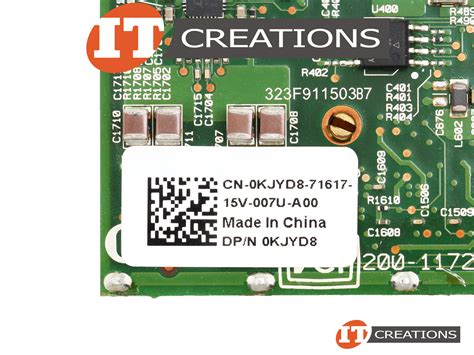 KJYD8 HIGH P DELL BROADCOM NETXTREME II 57711 NIC 10GBE DUAL PORT SFP PCI E 2 1 X8 NETWORK