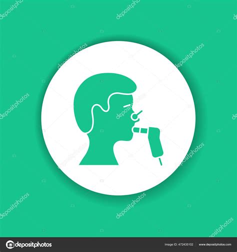 Functional Pulmonary Test Color Glyph Icon Medical Scientific Concept