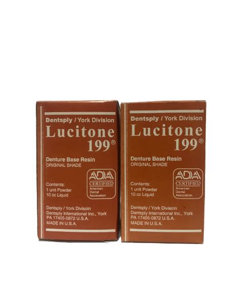 Lucitone 199 Denture Base Resin Original Shade Lazada Ph
