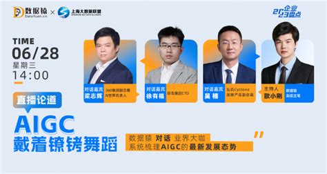 【报名】aigc，戴着镣铐舞蹈丨直播预告 知乎