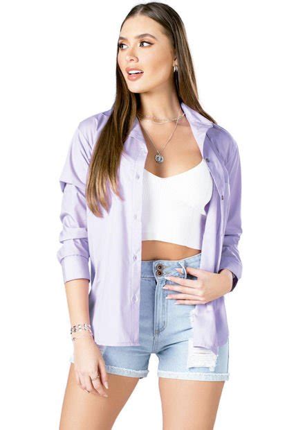 Camisa Lila Mp Compra Ahora Dafiti Colombia