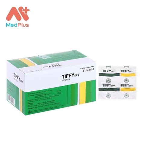 Thuốc Tiffy điều trị các triệu chứng của cảm cúm - Medplus.vn