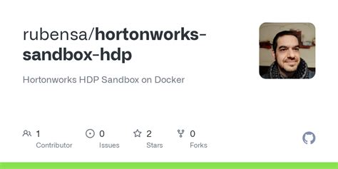 Github Rubensahortonworks Sandbox Hdp Hortonworks Hdp Sandbox On Docker