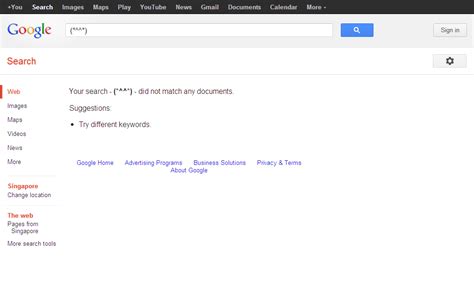 Failed SERPs All Search Engines Fail On The Query
