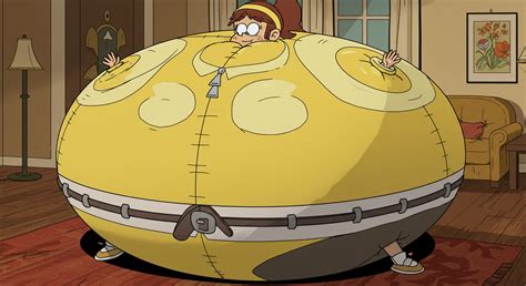 Inflated Yellow Outfit Loud House Girl 4 By Twins719 On Deviantart
