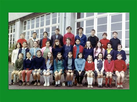 Photo De Classe 4ème De 1970 Collège Copains Davant